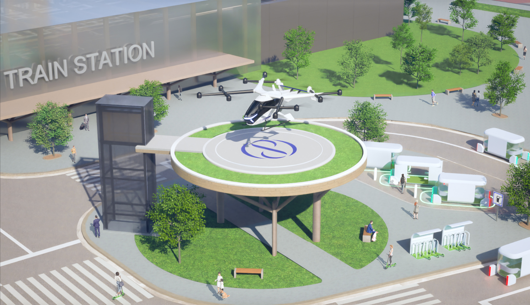 SkyDrive Unveils SD-05 Flying Car Design | SkyDrive Inc.