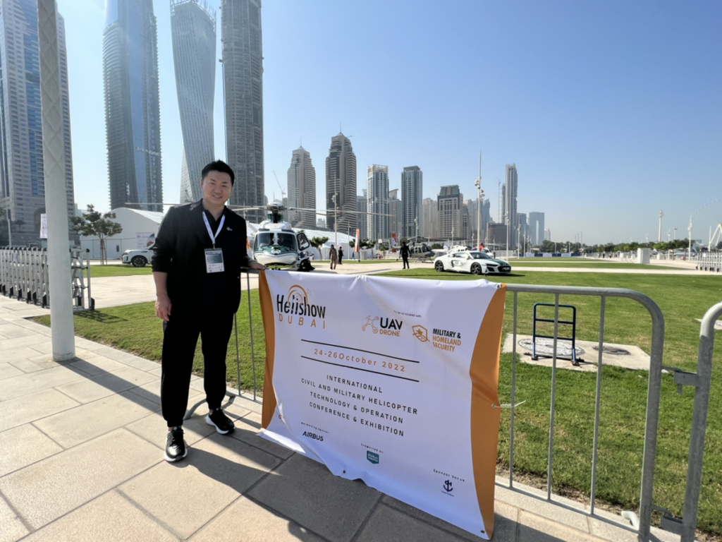 SkyDrive at Dubai Helishow 2022 - SkyDrive Inc.